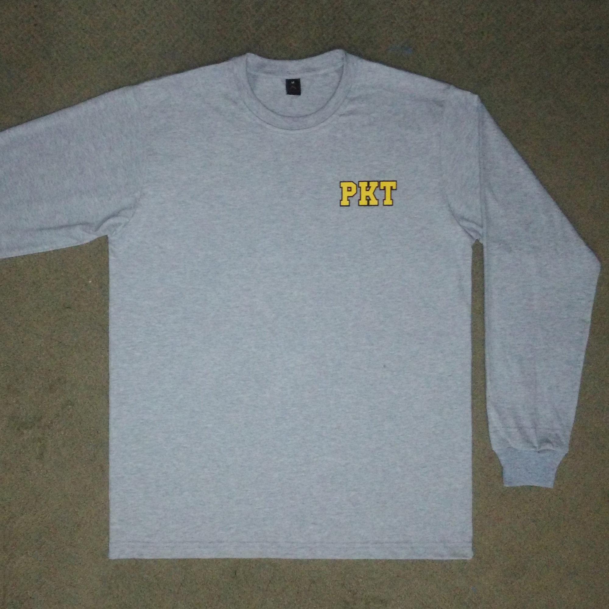 Kaos Sablon Plastisol, Oblong Lengan Panjang - Kips & Kaosmu.com Kaos Sablon Plastisol, Oblong Lengan Panjang - Kips & Kaosmu.com